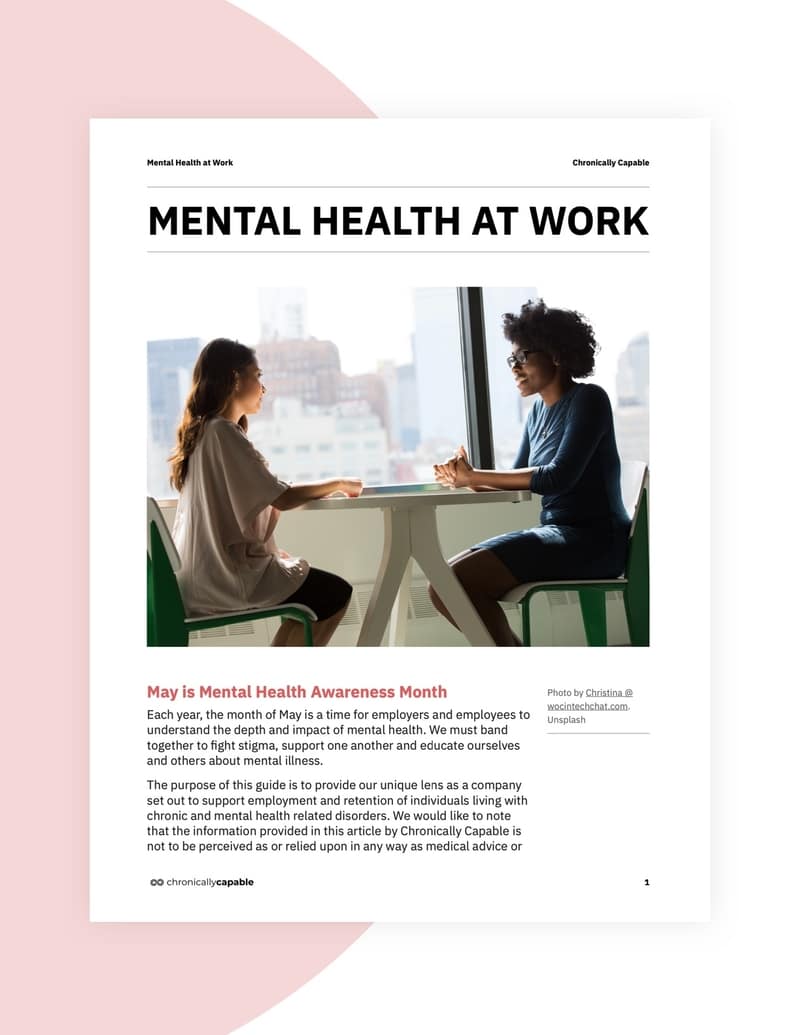 Hire with Chronically Capable